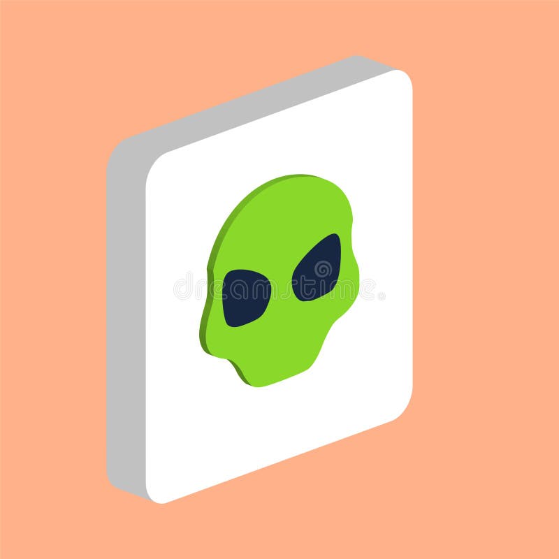 Simple Alien Head Stock Illustrations – 990 Simple Alien Head Stock ...