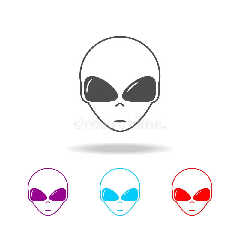 Simple Alien Head Stock Illustrations – 843 Simple Alien Head Stock ...