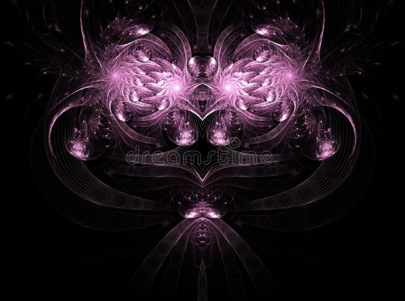 Alien and heart stock illustration. Illustration of love - 7598528