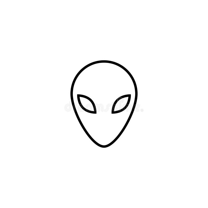 Alien icon stock vector. Illustration of galaxy, ship - 250948942