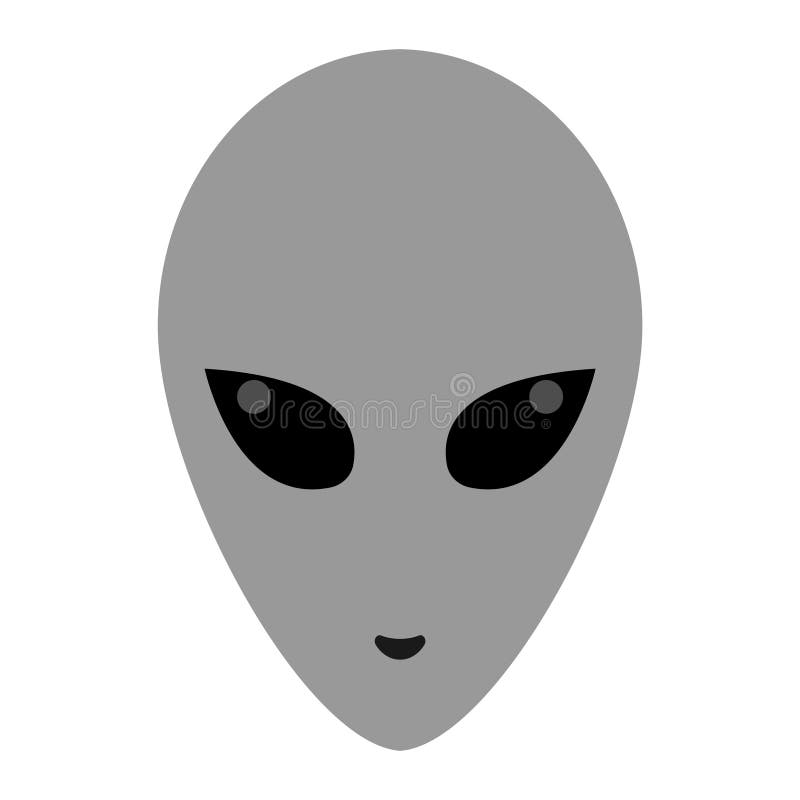 Alien icon vektor stock illustration. Illustration of rocket - 269279704