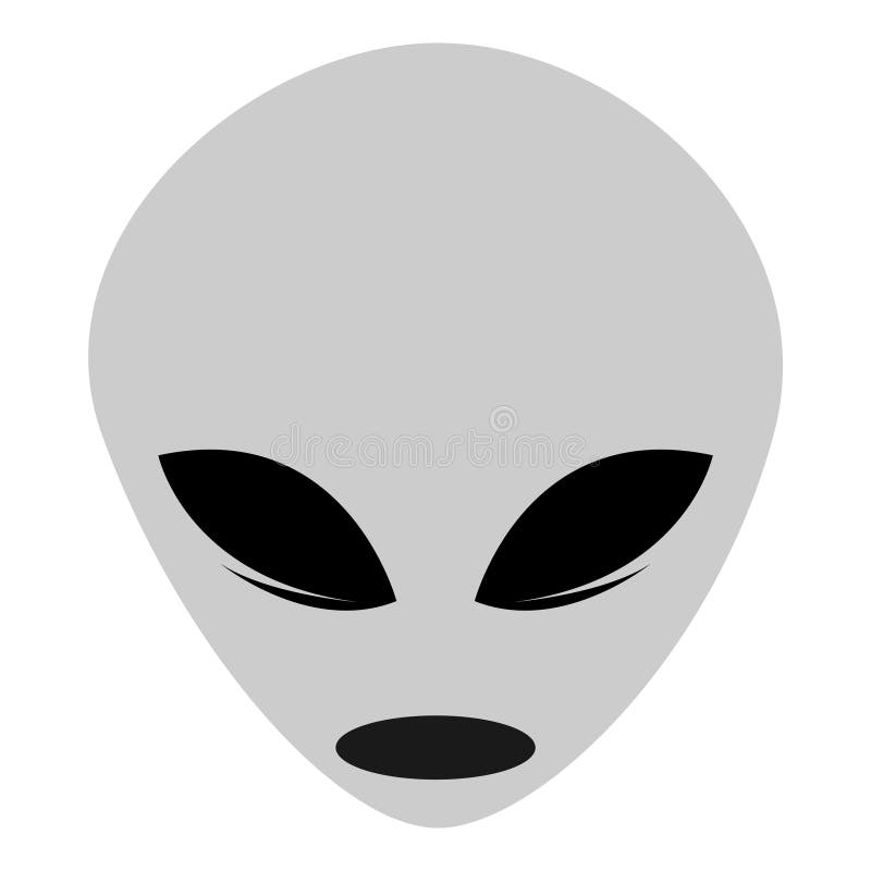 Alien icon vektor stock illustration. Illustration of astronaut - 269279711