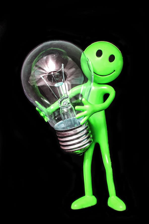 Alien Idea stock photo. Image of glowing, face, ectoplasm - 41298904