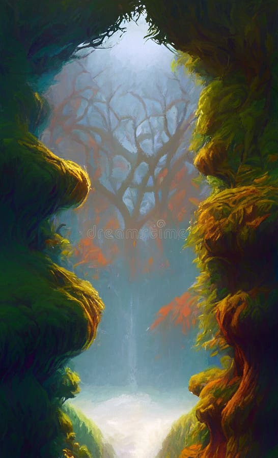 Alien Jungle Painting Stock Illustrations – 64 Alien Jungle Painting ...