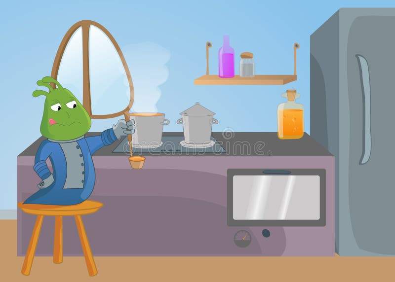 Alien Refrigerator Stock Illustrations – 8 Alien Refrigerator Stock ...