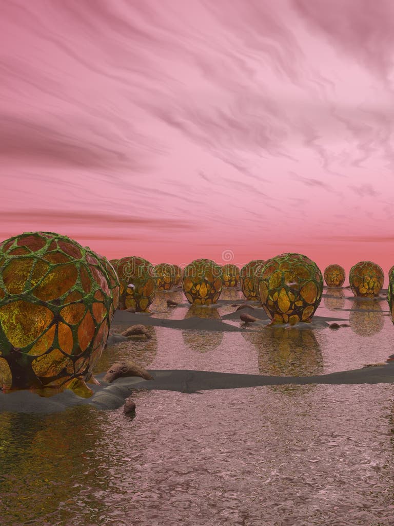 Strange Alien Pods Stock Illustrations – 22 Strange Alien Pods Stock ...