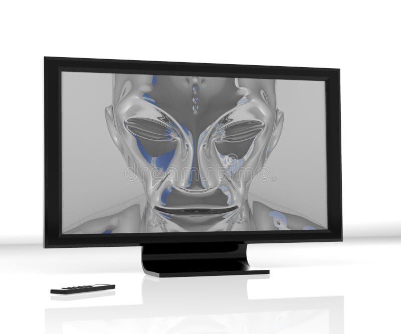 Alien_lcd stock illustration. Illustration of digital - 7502230