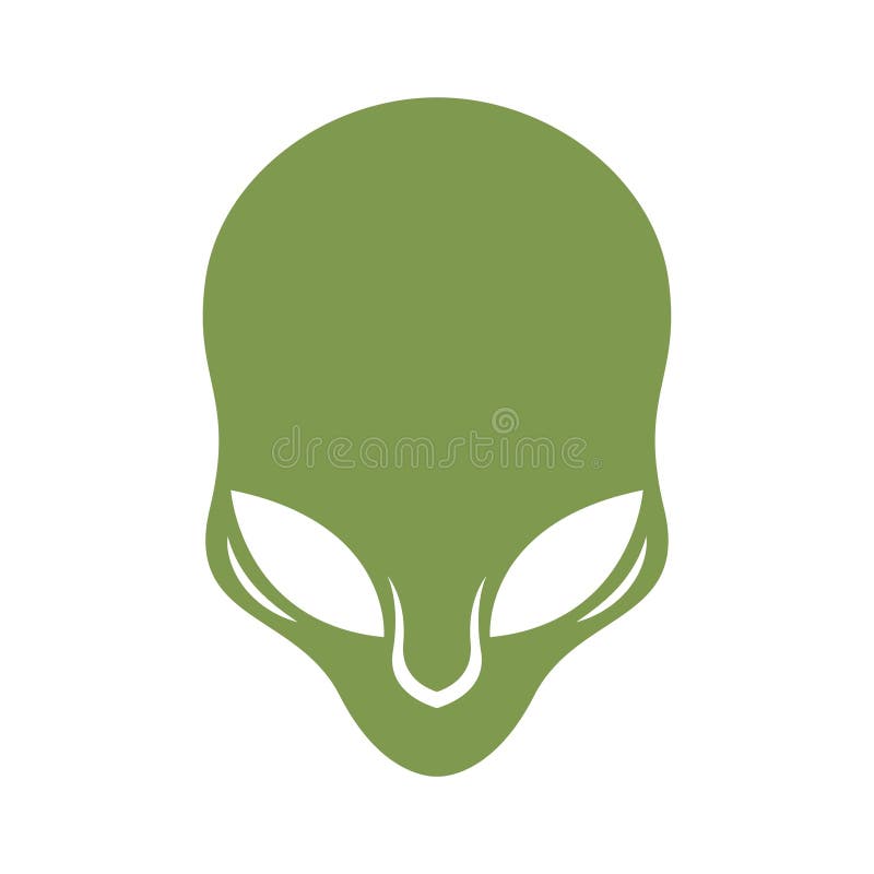 Alien logo icon design stock vector. Illustration of fantasy - 356325578