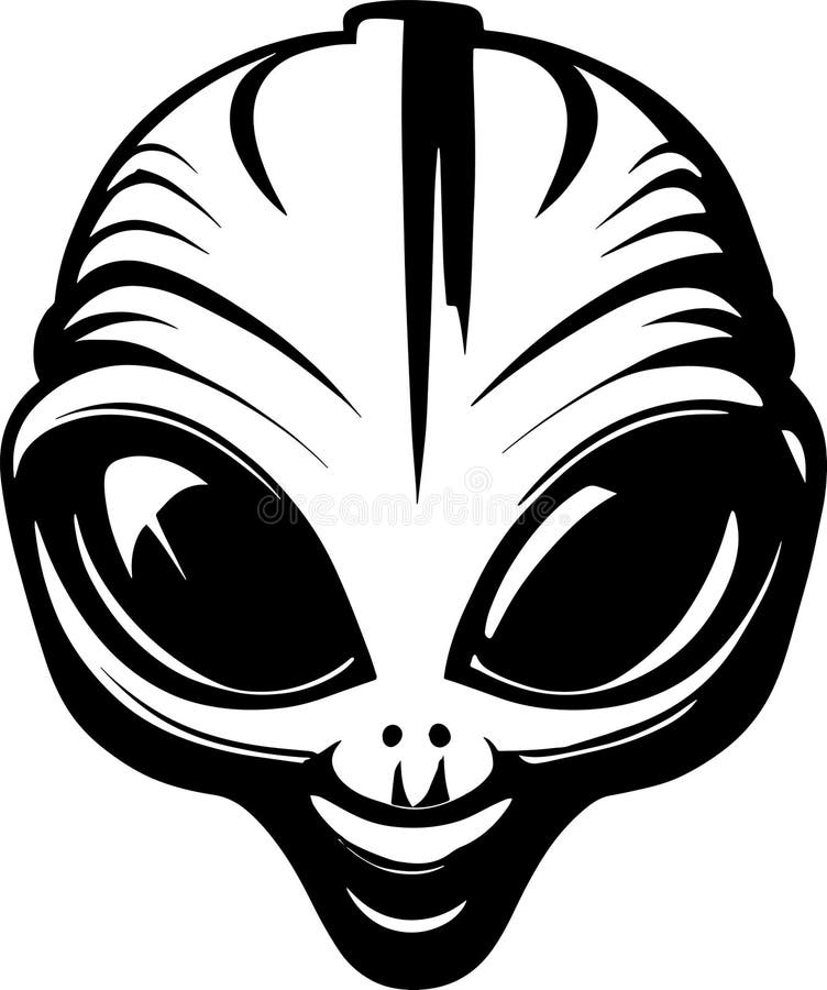 Alien Lab Logo Template Design Vector. Stock Vector - Illustration of ...