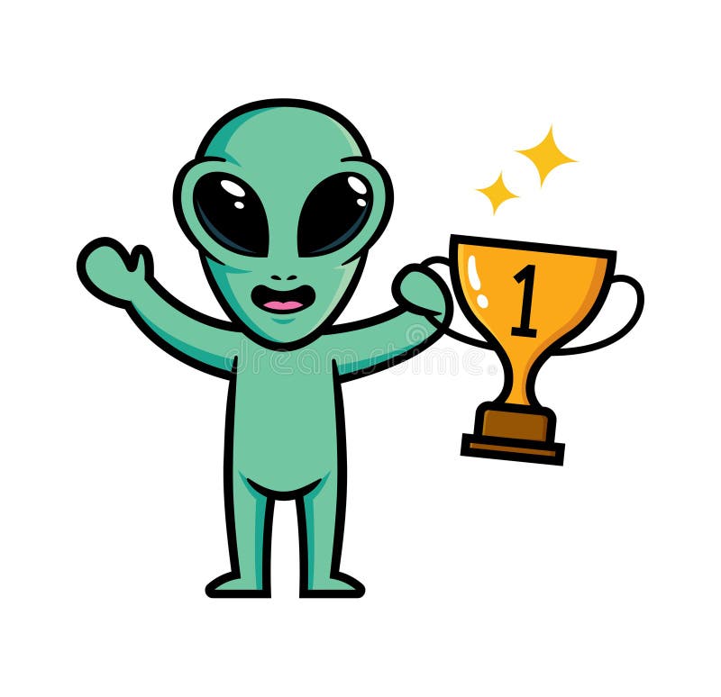Alien Mascot Character Design Stock Vector - Illustration of ...