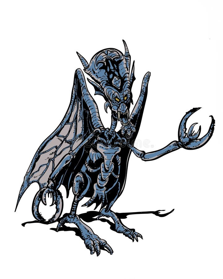 Alien Monster Comic Book Illustrated Character Stock Illustration ...