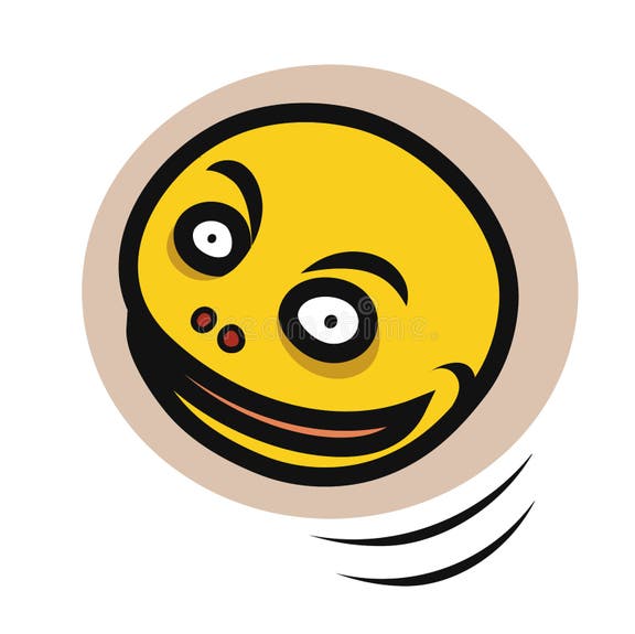 Alien pill stock vector. Illustration of face, yellow - 7255663