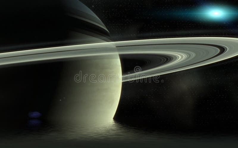 Planetary Ring System stock illustration. Illustration of planets - 4169298
