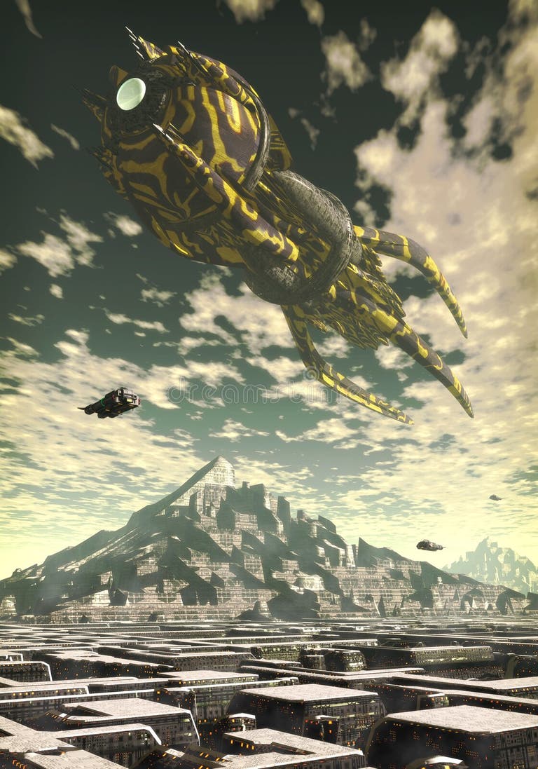 Alien Planet Surface Environment Stock Illustrations – 928 Alien Planet ...