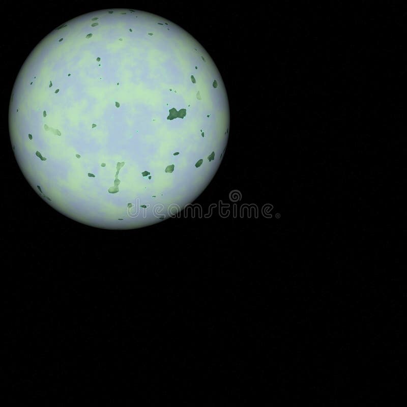 Alien planet stock photo. Image of global, galactic, orbit - 44899554