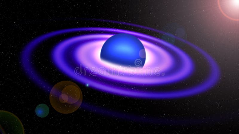 Alien Planet in Outer Space. Science, Fantasy, Astronomy Concepts Stock ...