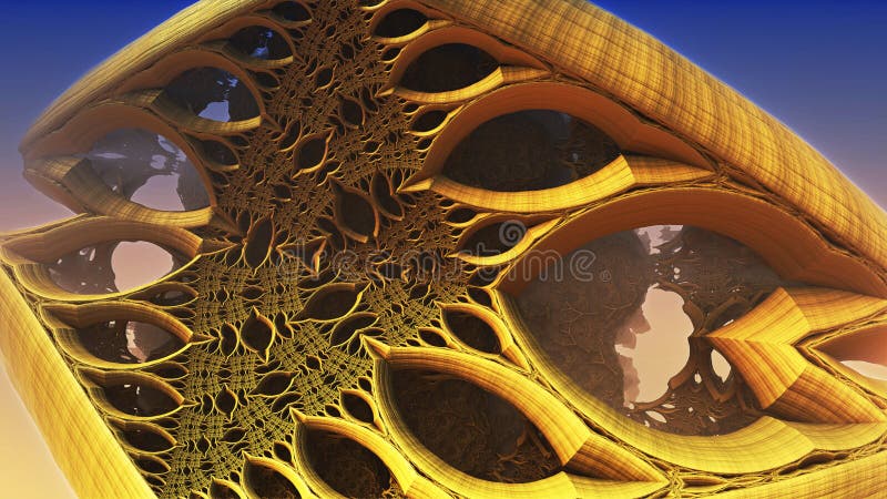 Alien Planet Render, Abstract Bacground 3D Mysterious Organic ...