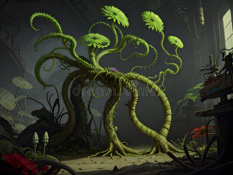 Xenomorph Alien. stock illustration. Illustration of airplane - 281048493