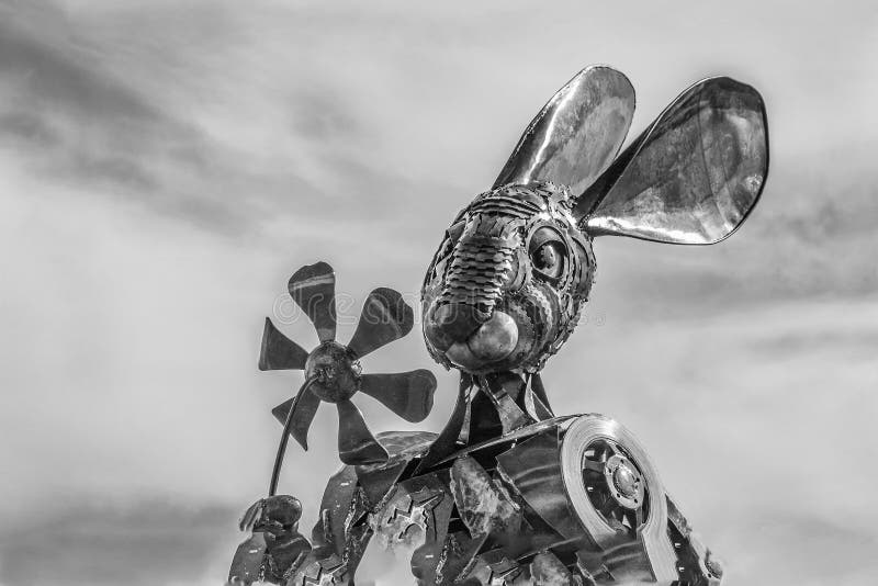 Alien Rabbit stock image. Image of surreal, white, flower - 83258463