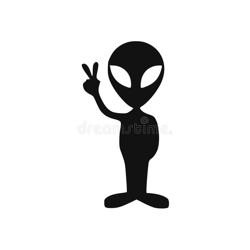 Alien Raised Hand Icon Stock Illustrations – 10 Alien Raised Hand Icon ...