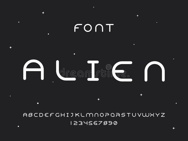 Alien Font. Cyrillic Vector Alphabet Stock Vector - Illustration of ... Alien Font. Cyrillic Vector Alphabet Stock Vector - Illustration of ...