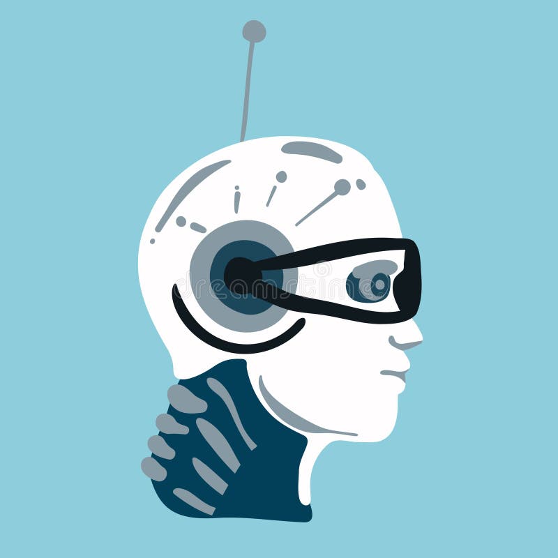 Alien Robots, Future Technology Cartoon Characters. Robotic Life Forms ...