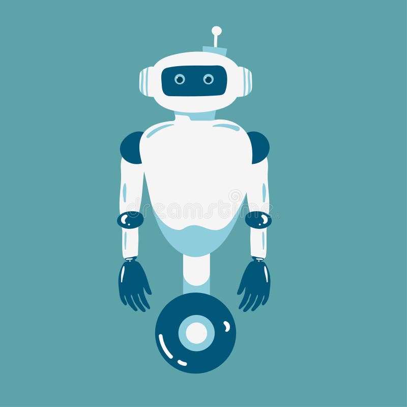 Alien Robots, Future Technology Cartoon Characters. Robotic Life Forms ...