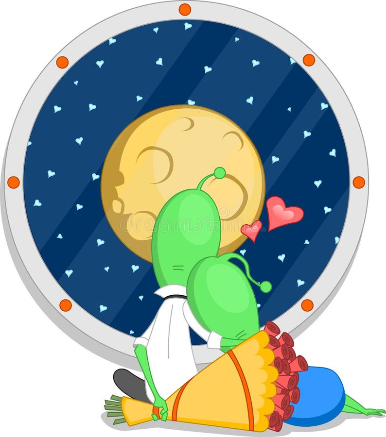 Alien Couple Stock Illustrations – 309 Alien Couple Stock Illustrations ...
