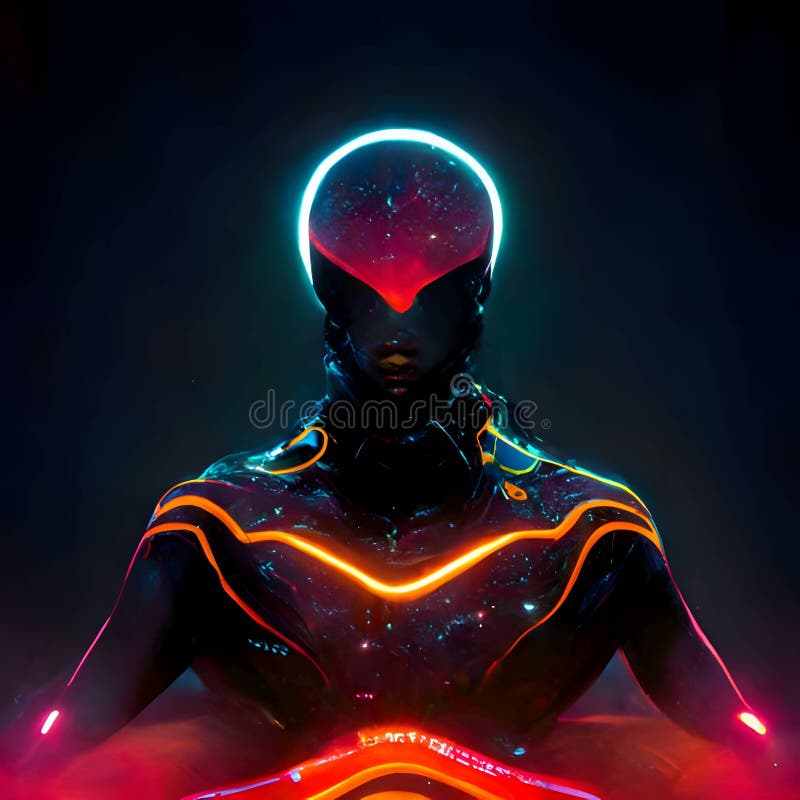 Alien Lotus Pose Stock Illustrations – 64 Alien Lotus Pose Stock ...