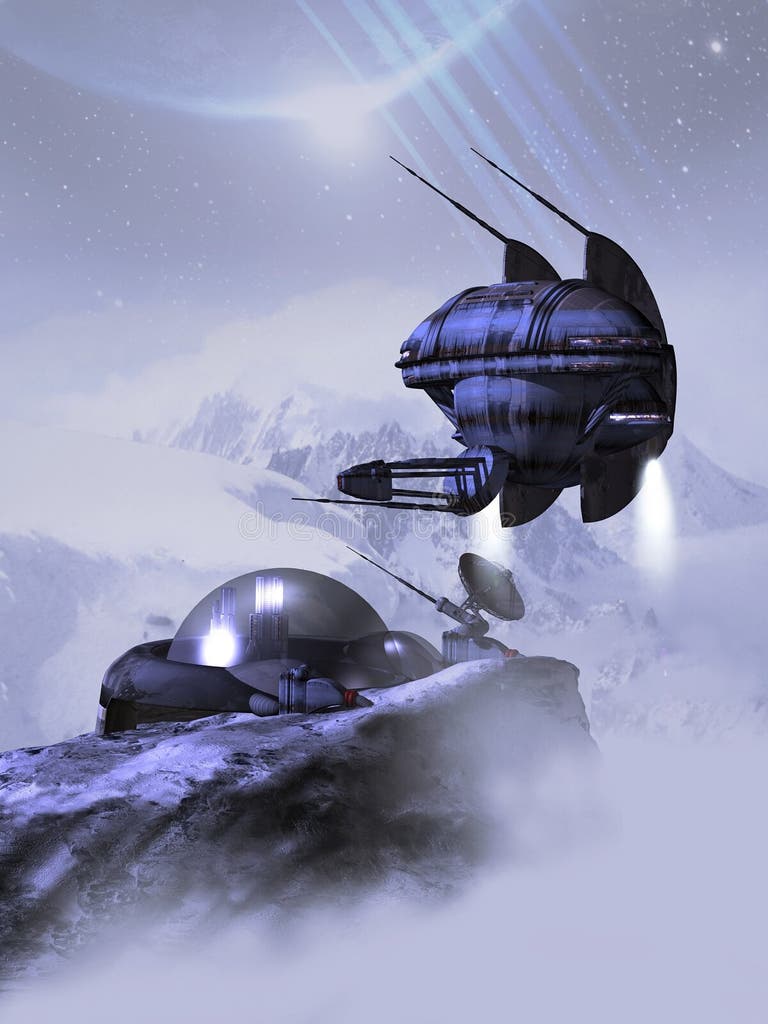 Alien Base Stock Illustrations – 5,696 Alien Base Stock Illustrations ...