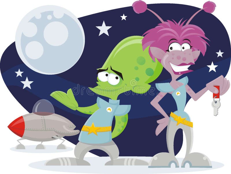 Alien Spaceship stock illustration. Illustration of drive - 12864962