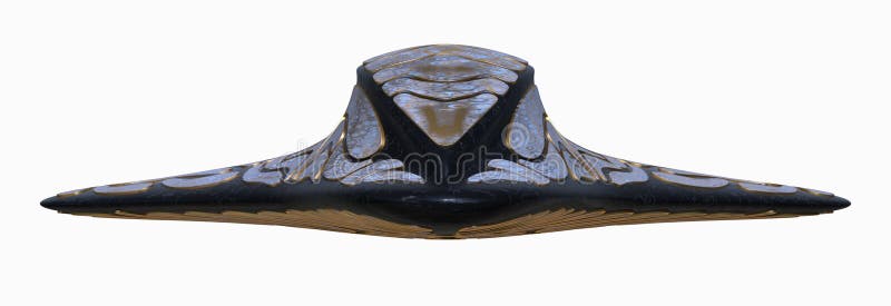 Alien spaceship stock illustration. Illustration of craft - 65777811