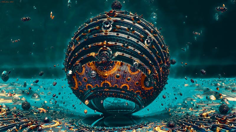 Ball universe stock illustration. Illustration of dust - 51058621