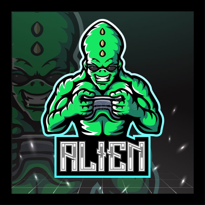 Alien Squad Mascot. Esport Logo Design Stock Vector - Illustration of ...