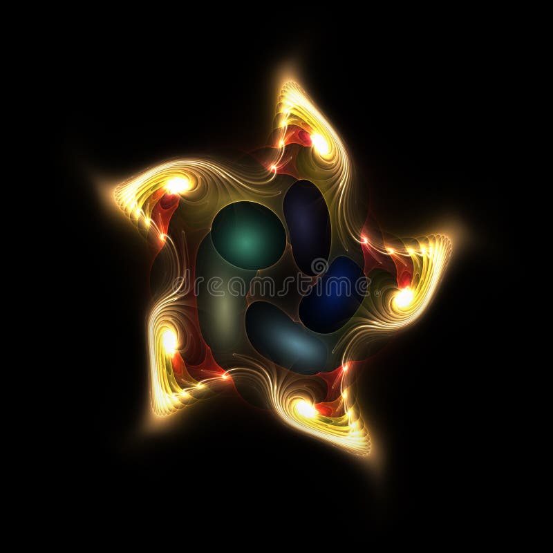 Alien Starfish stock illustration. Illustration of blend - 4424587