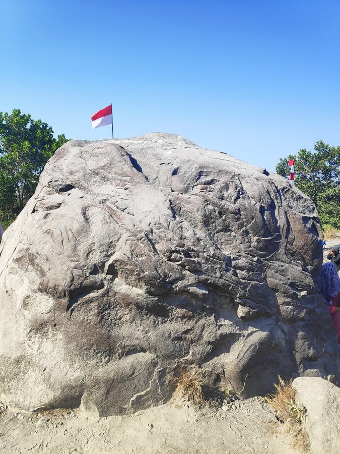 Alien Stone in Merapi& X27;s Mountain Stock Photo - Image of sculpture ...