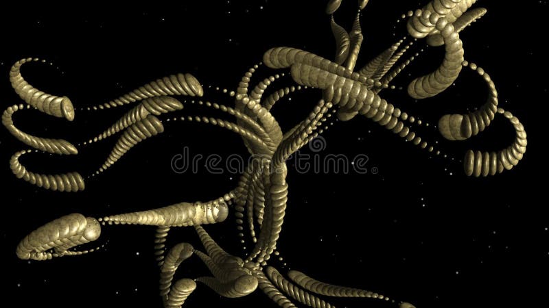 Alien Structure stock video. Video of dynamics, motion - 39014123