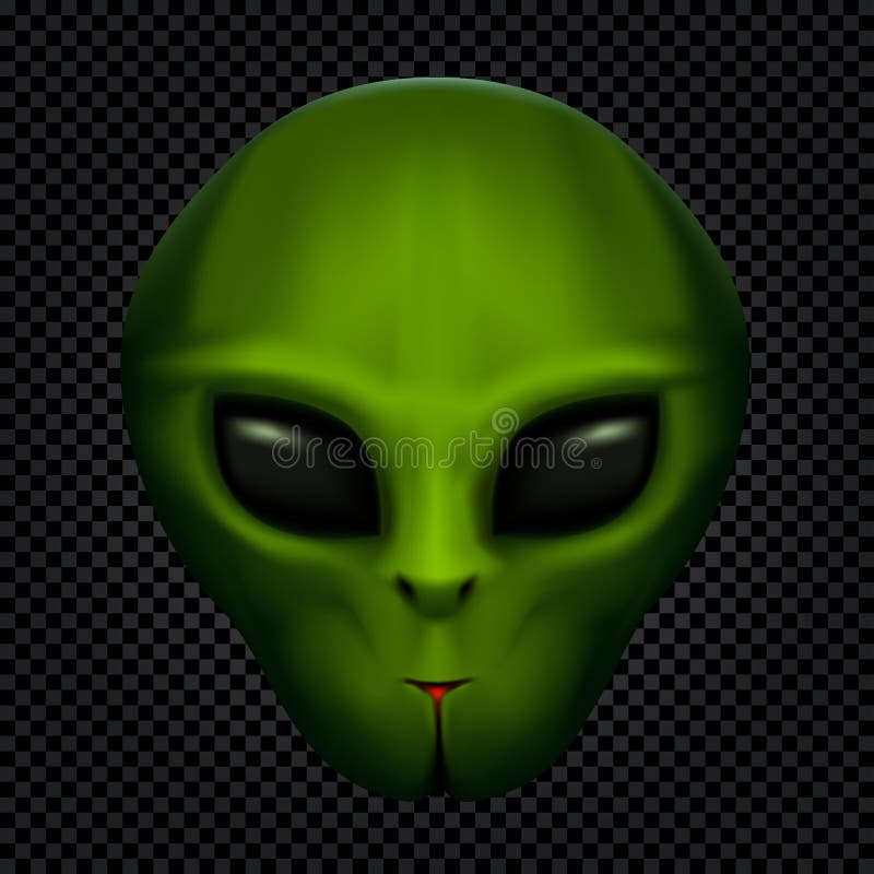 Alien Face Head Portrait stock illustration. Illustration of face - 5576328