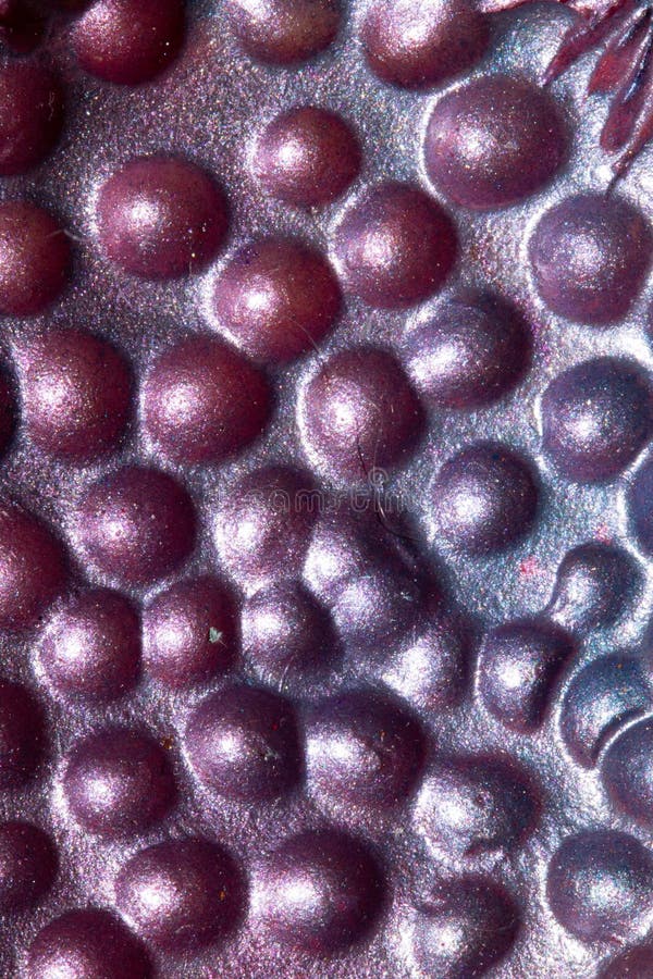 Alien Trypophobia Holes in a Shiny Sci-fi Close Up Background Stock ...