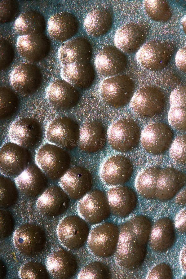 Alien Trypophobia Holes in a Shiny Sci-fi Close Up Background Stock ...