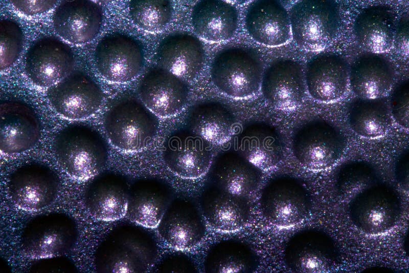 Alien Trypophobia Holes in a Shiny Sci-fi Close Up Background Stock ...