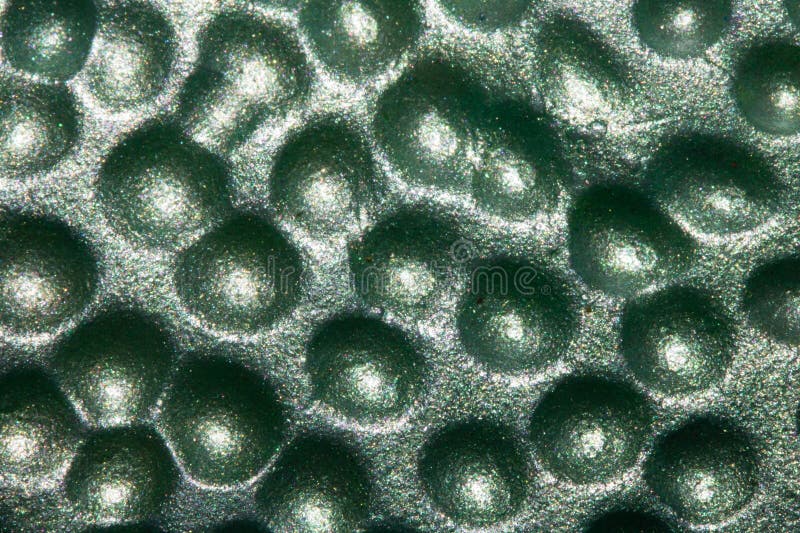 Alien Trypophobia Holes in a Shiny Sci-fi Close Up Background Stock ...