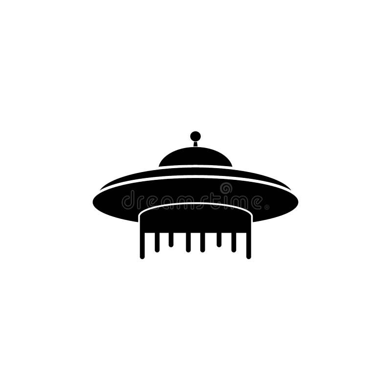 Alien UFOs Icon Logo Vector Stock Illustration - Illustration of ...