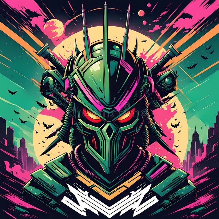 Alien warrior invader stock illustration. Illustration of fantasy ...