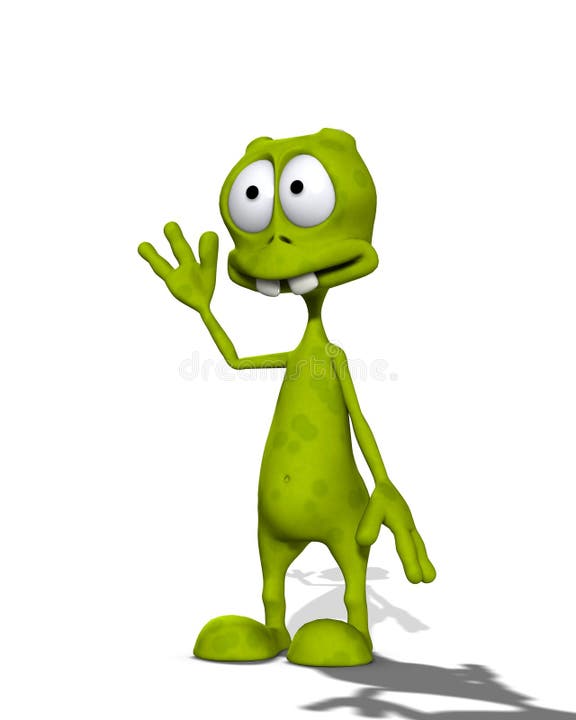 Alien Wave 2 stock illustration. Illustration of colour - 3474554