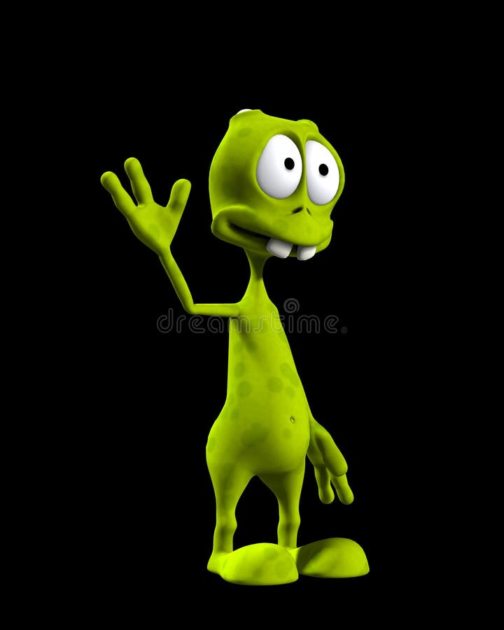 Alien Wave 2 stock illustration. Illustration of colour - 3474554