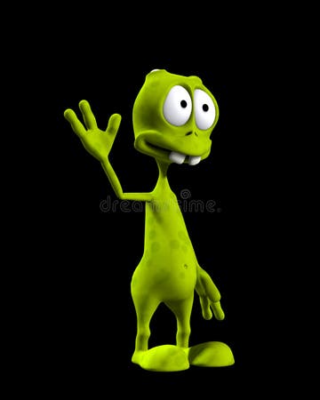 Alien Wave stock illustration. Illustration of expression - 3474550