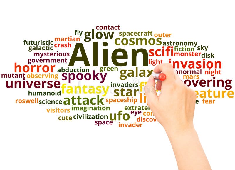 Alien Writing Stock Illustrations – 351 Alien Writing Stock ...