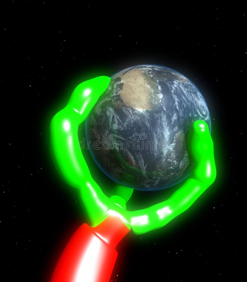 Alien Holding Earth Stock Illustrations – 251 Alien Holding Earth Stock ...