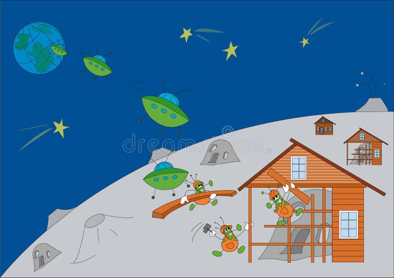 Aliens House Stock Illustrations – 228 Aliens House Stock Illustrations ...